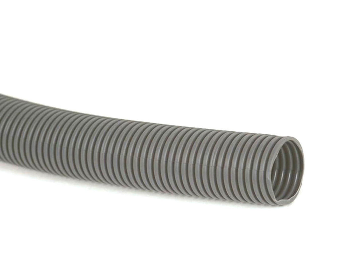 Grey Convoluted 23.5mm Waste Pipe | Cannock Caravan Accessories