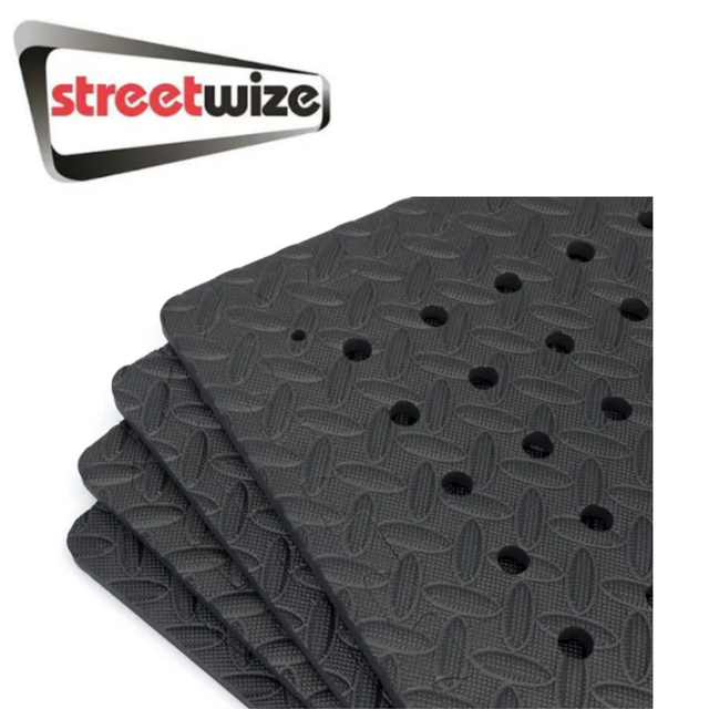 Streetwize Eva Floor Tiles 4 pack | Cannock Caravan Accessories