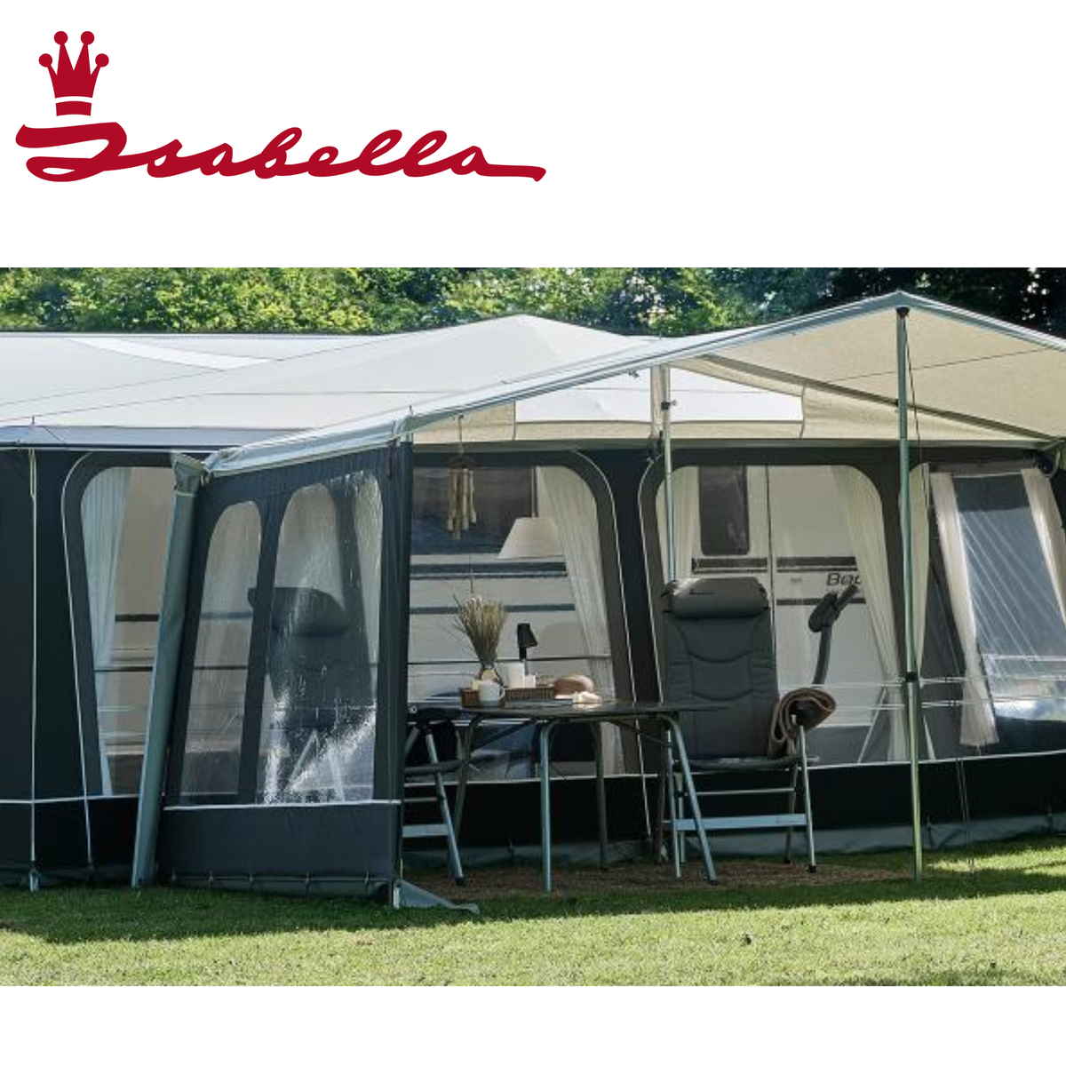 Isabella Front Sun Canopy Side | Cannock Caravan Accessories