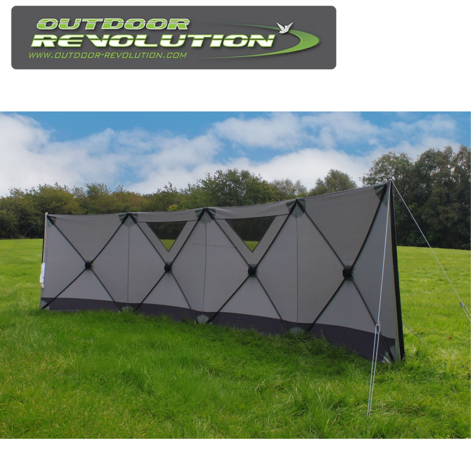 Outdoor Revolution Pronto PC 4 Panel Windbreak | Cannock Caravan ...