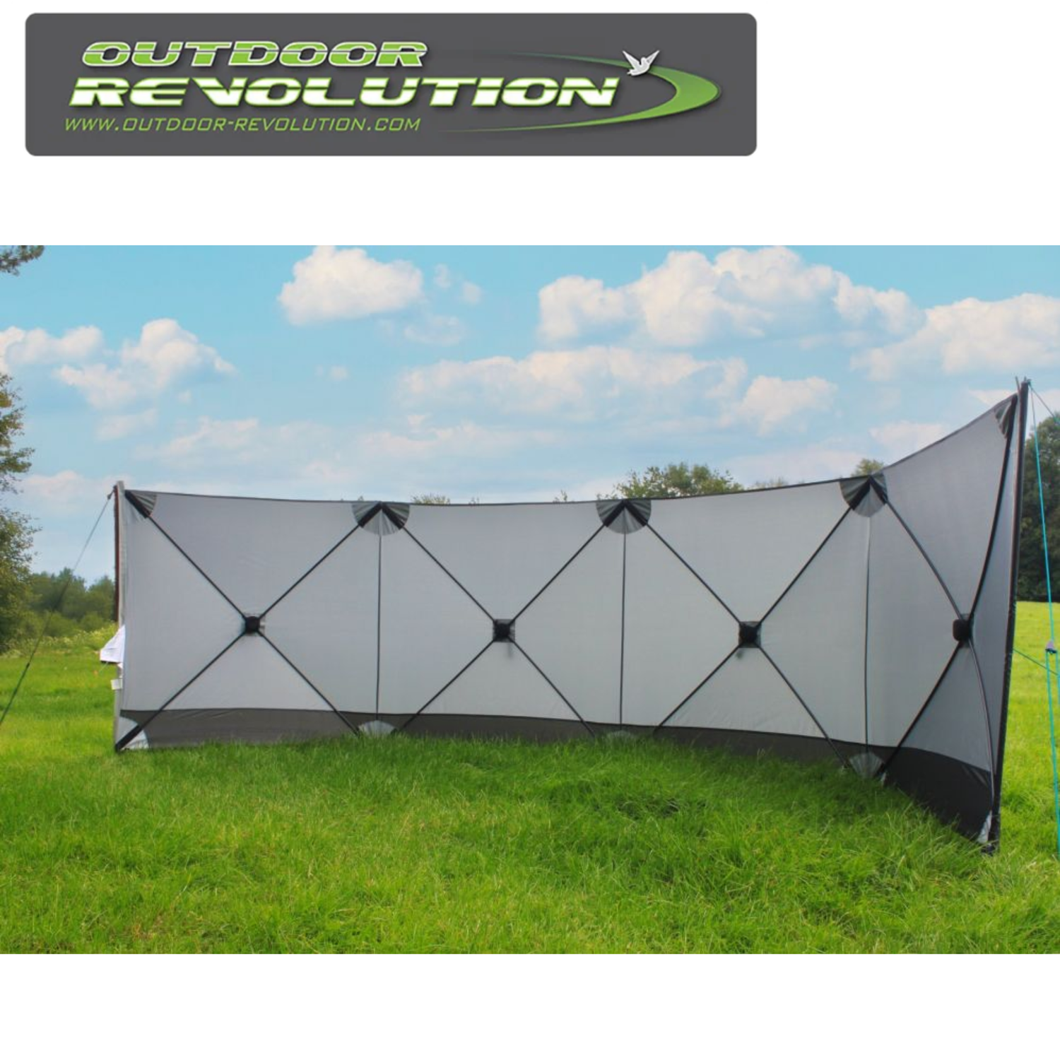 Outdoor Revolution Pronto Compact 4 Panel Windbreaker 120HDE Fabric ...